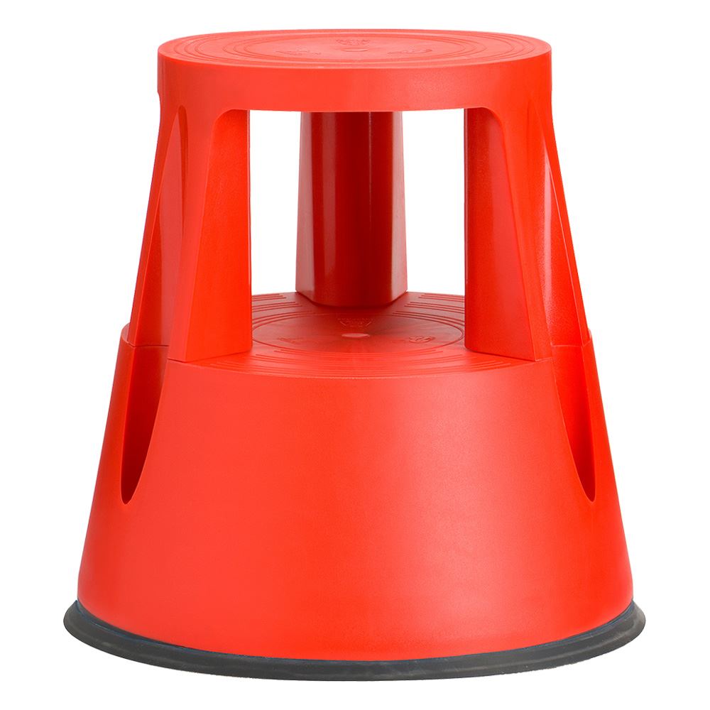Rot Rolltritt, Rollhocker und Steighilfe | Skiltex.de